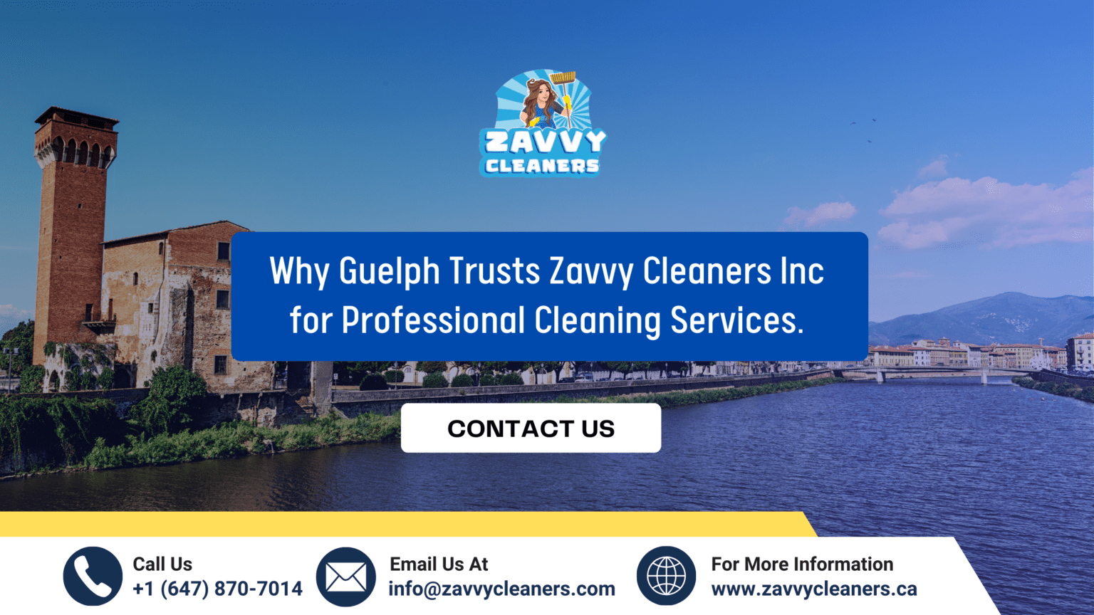 Top Cleaning Services in Guelph & Kitchener | Trusted & Reliable Cleaners